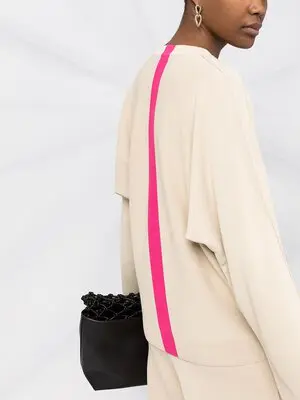 Stella McCartney Single-stripe Rib-trim Jumper