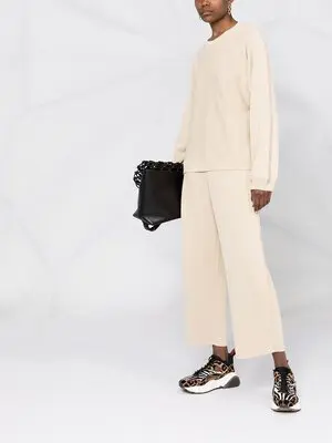 Stella McCartney Single-stripe Rib-trim Jumper