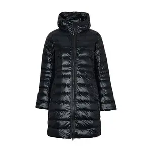 Canada Goose Cypress Long Down Jacket - Black