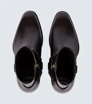 Saint Laurent Wyatt Harness Chelsea Boots