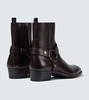 Saint Laurent Wyatt Harness Chelsea Boots