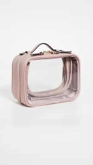 CALPAK Mini Clear Cosmetic Case - Mauve