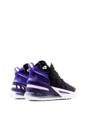 Nike Lebron 18 Lakers Sneakers - Black