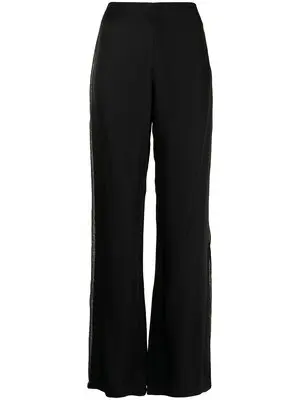 BARUNI X Ramadan Side-stripe Wide-leg Trousers