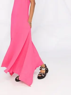 Stella McCartney Curved-hem Sleeveless Maxi-dress