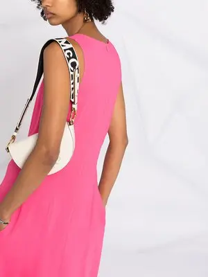 Stella McCartney Curved-hem Sleeveless Maxi-dress