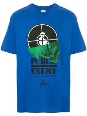 Supreme X Undercover Public Enemy Terrordome Tee - Blue