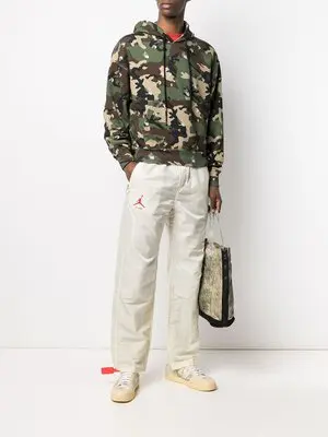 Nike X Off White Logo-print Track Pants