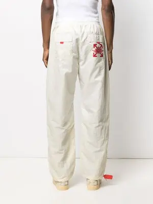 Nike X Off White Logo-print Track Pants