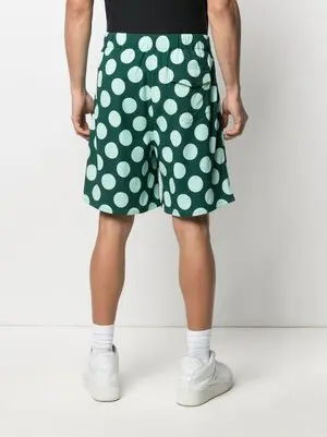 Ami Polka Dot Bermuda Shorts