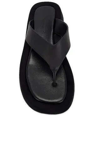 TONY BIANCO Ives Platform Sandal - Black Como