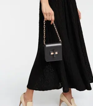 Gabriela Hearst Fiona Leather Clutch
