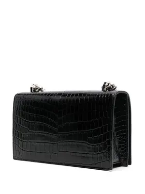 Alexander McQueen Crocodile Effect Bag