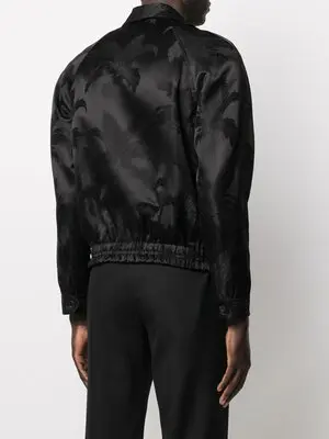 Saint Laurent Palm Embroidered Jacket