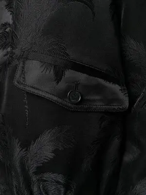 Saint Laurent Palm Embroidered Jacket