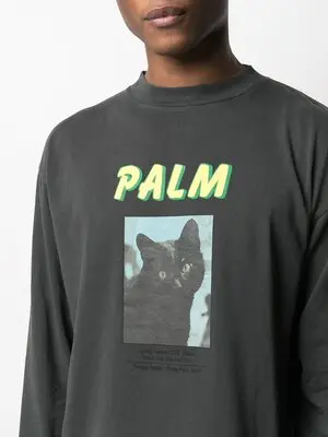 Palm Angels Graphic-print Sweatshirt