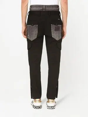 Dolce & Gabbana Double-waist Straight-leg Trousers
