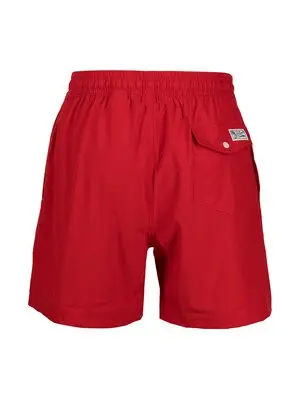 Polo Ralph Lauren Logo-embroidered Swim Shorts - Red