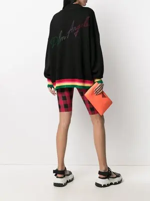 Palm Angels Miami Logo V-neck Cardigan