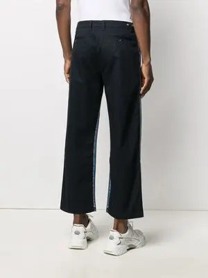 Valentino Garavani Dual-material Denim Trousers