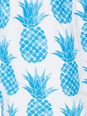 MC2 SAINT BARTH Pineapple-print Swim Shorts