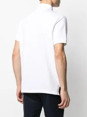 Tommy Hilfiger Logo-patch Polo Shirt - White