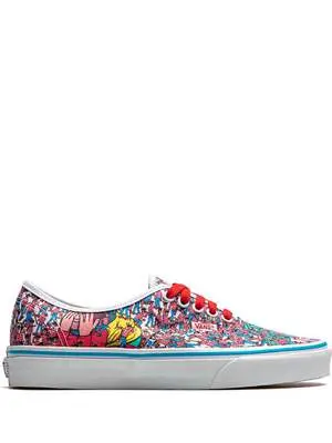 VANS Authentic Where's Waldo Sneakers - Red