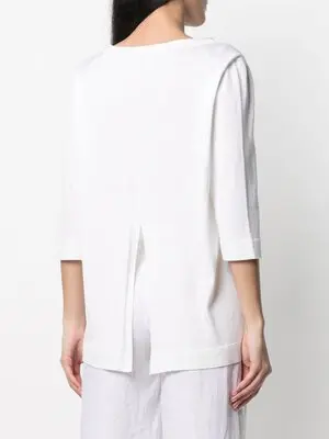 Malo Back-pleat T-shirt