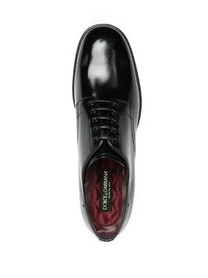 Dolce & Gabbana Michelangelo Patent-leather Derby Shoes