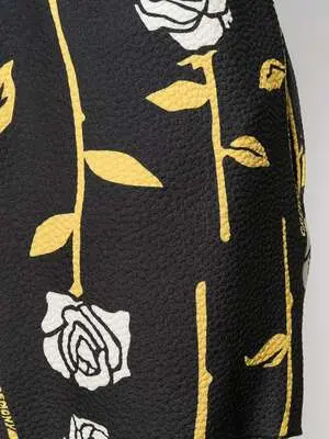 Opening Ceremony Rose-print Elasticated Shorts