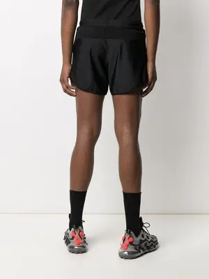 DISTRICT VISION Logo-print Track Shorts