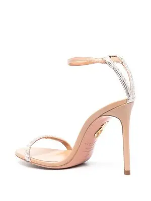 AQUAZZURA 110mm Moon Crystal Sandals