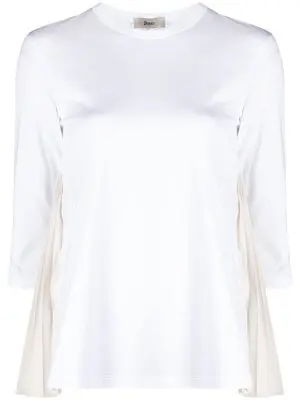 Herno Pleat-insert Top - White