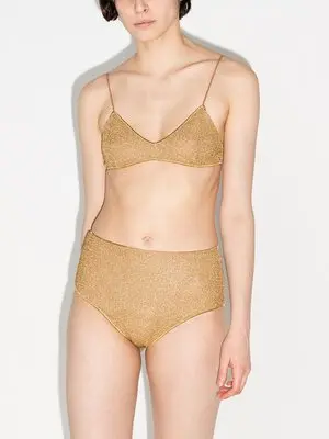 Oseree Lumière Two-piece Bikini - Gold