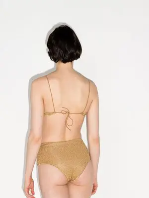 Oseree Lumière Two-piece Bikini - Gold