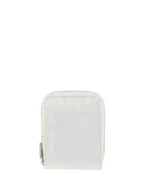 Dolce & Gabbana Logo-stamp Embossed Leather Wallet