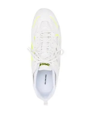 Balenciaga Drive Panelled Sneakers - White
