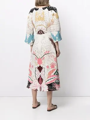 Valentino Garavani Cady Printed Dress