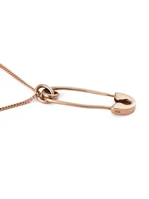 TRUE ROCKS Safety Pin Necklace
