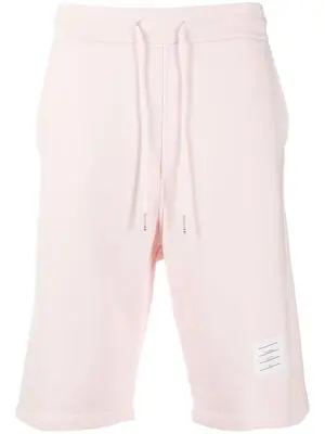 Thom Browne Logo Patch Track Shorts