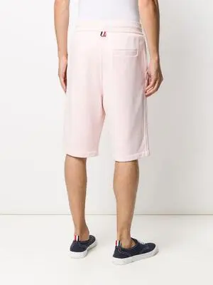 Thom Browne Logo Patch Track Shorts