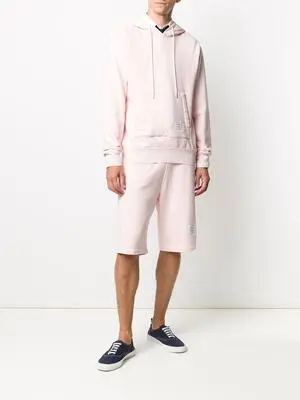 Thom Browne Logo Patch Track Shorts