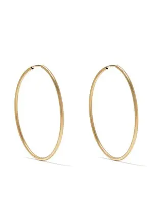 WE BY WHITEBIRD 18kt Gold Large Hoop Earrings - Yellow