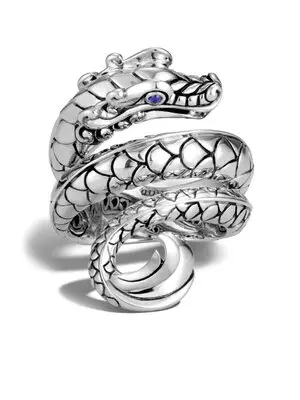 John Hardy Legends Naga Coil Ring - Silver