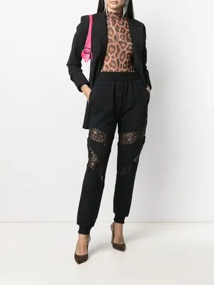 Philipp Plein Lace-paneled Joggers