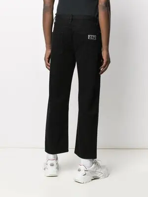 Valentino Garavani Logo-patch Stretchy Jeans