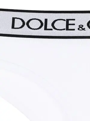 Dolce & Gabbana Logo-waistband Briefs