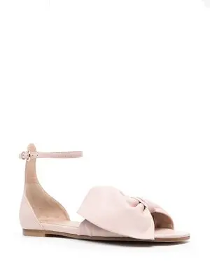 Red Valentino Bow-detail Flat Sandals