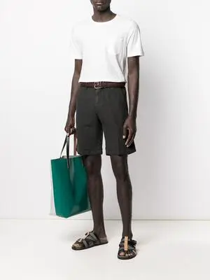 Massimo Alba Panarea Garment-dyed Cotton T-hirt