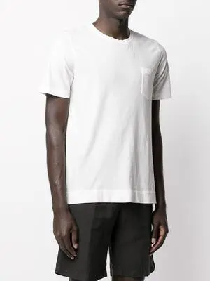 Massimo Alba Panarea Garment-dyed Cotton T-hirt